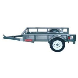 4' x 8' open trailer